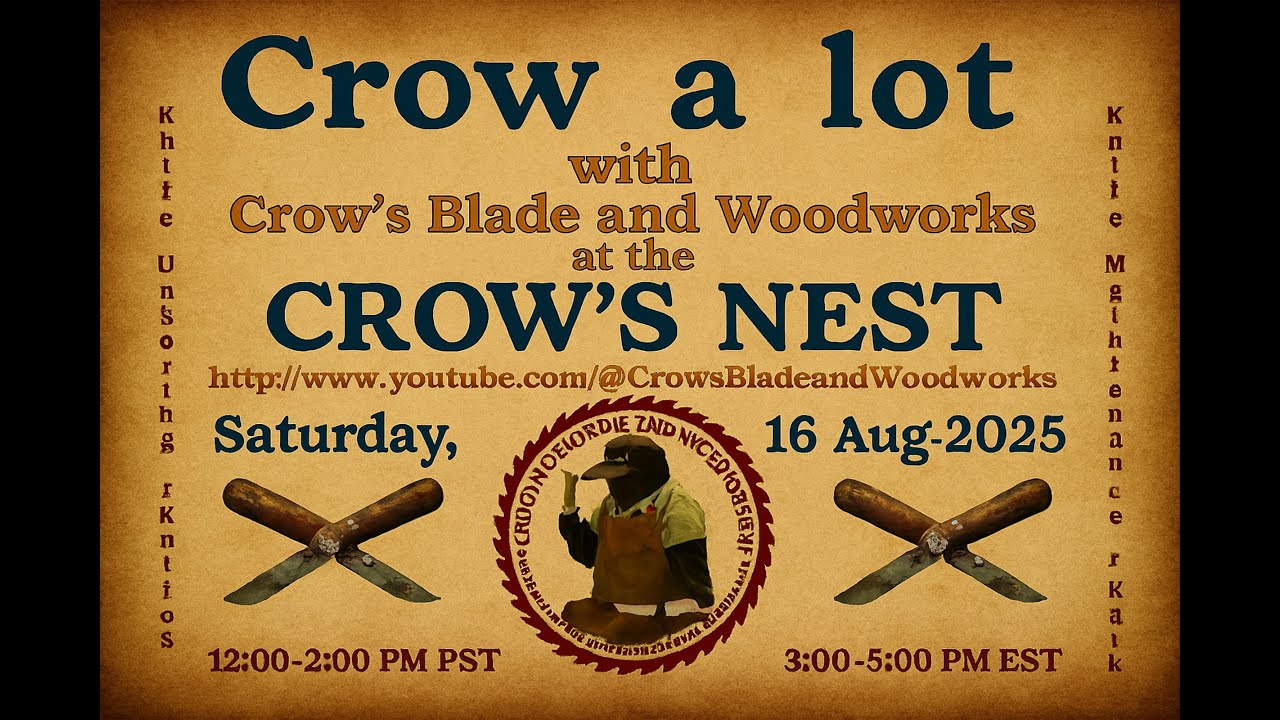 Crow a lot at the Nest with Crow's Blade and Woodworks # ...