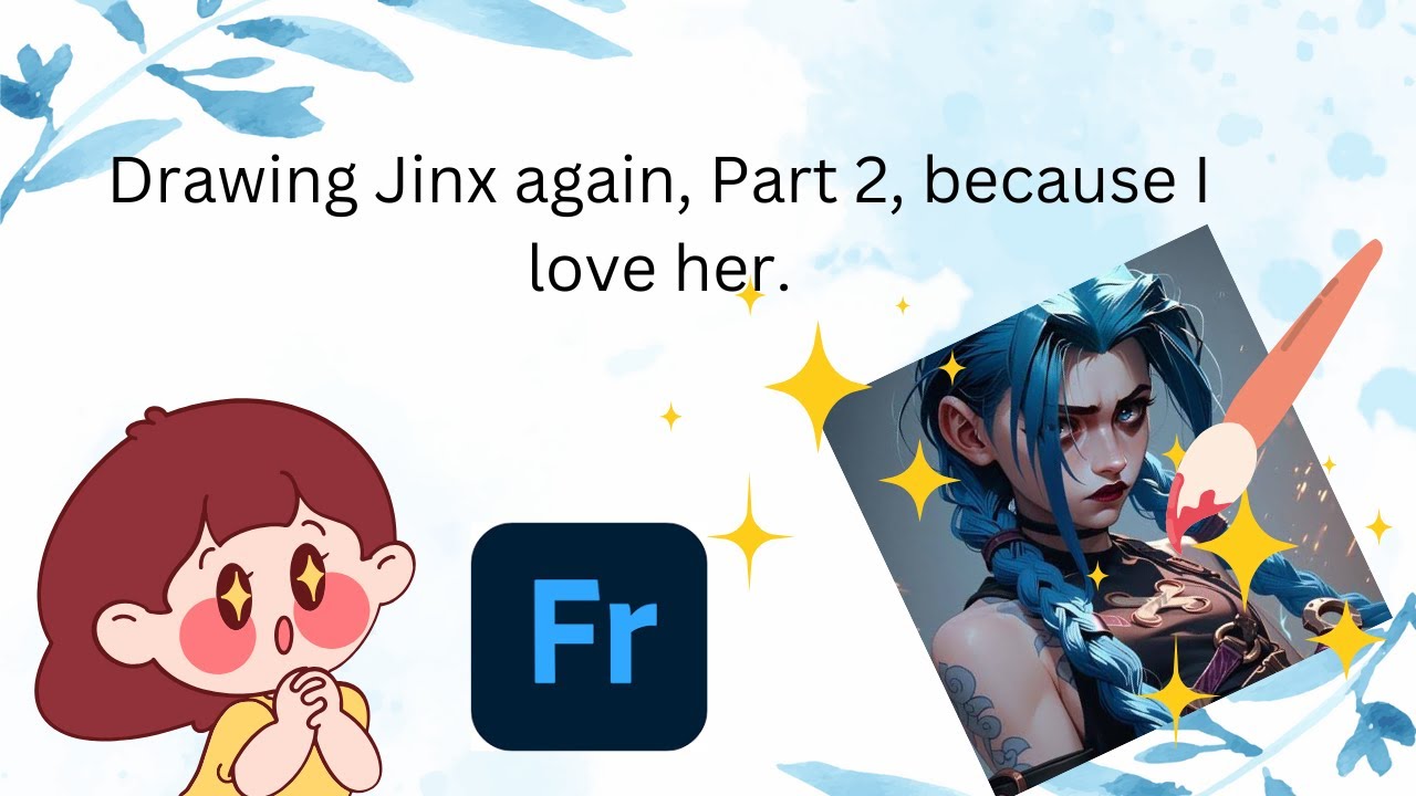 Drawing Jinx, Part 2 - YouTube