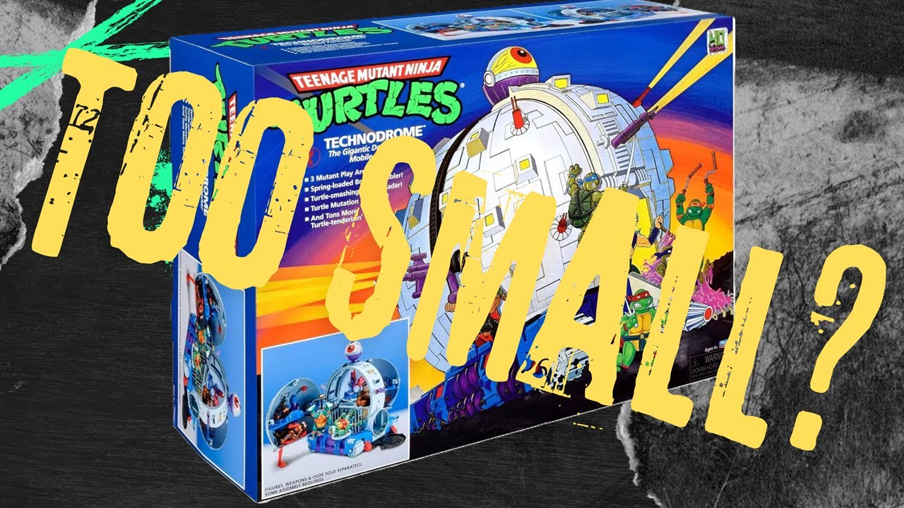 TMNT Technodrome 2024 Reissue Unboxing, Review, & Comparison! - YouTube