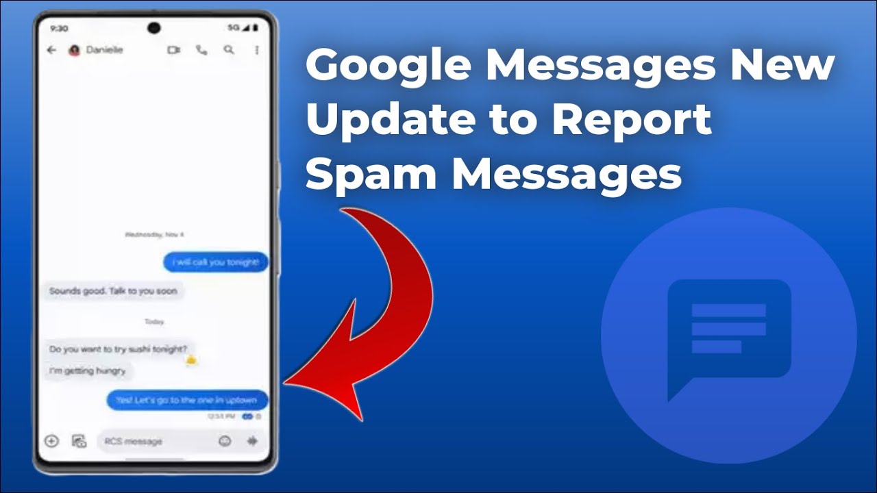 How to Report Spam Conversations in Google Messages | Android New ...