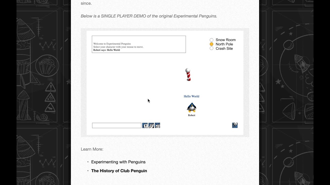 Rocketsnail Experimental Penguins - 25th December 2018 - YouTube