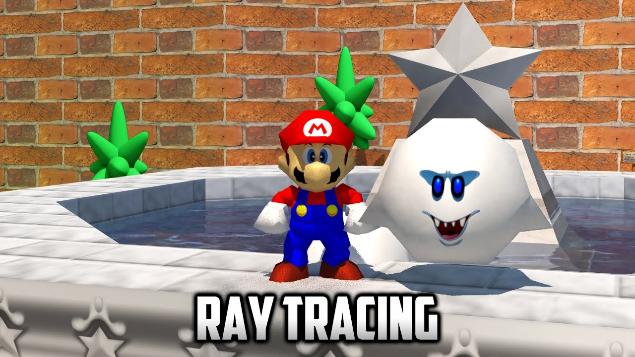 ⭐ Super Mario 64 PC Port - Ray Tracing part 2 - YouTube