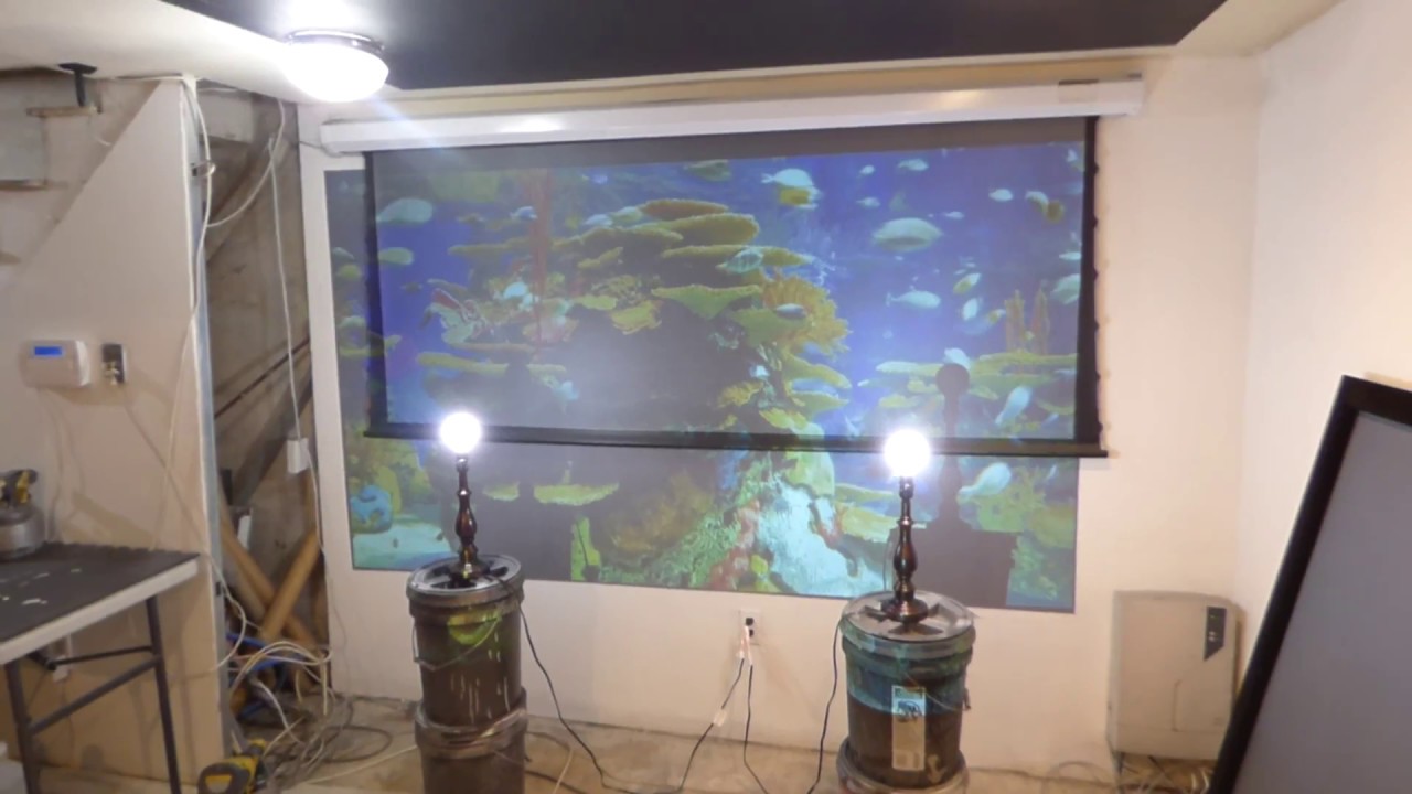 Why our new luminous screen paint is the best ALR roll or spray on home ...