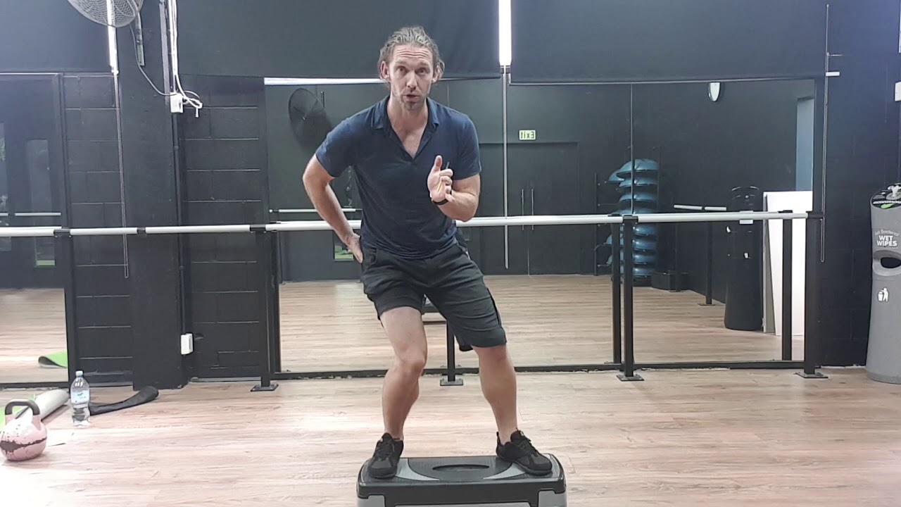 Reverse step up | The MSK Physio - YouTube