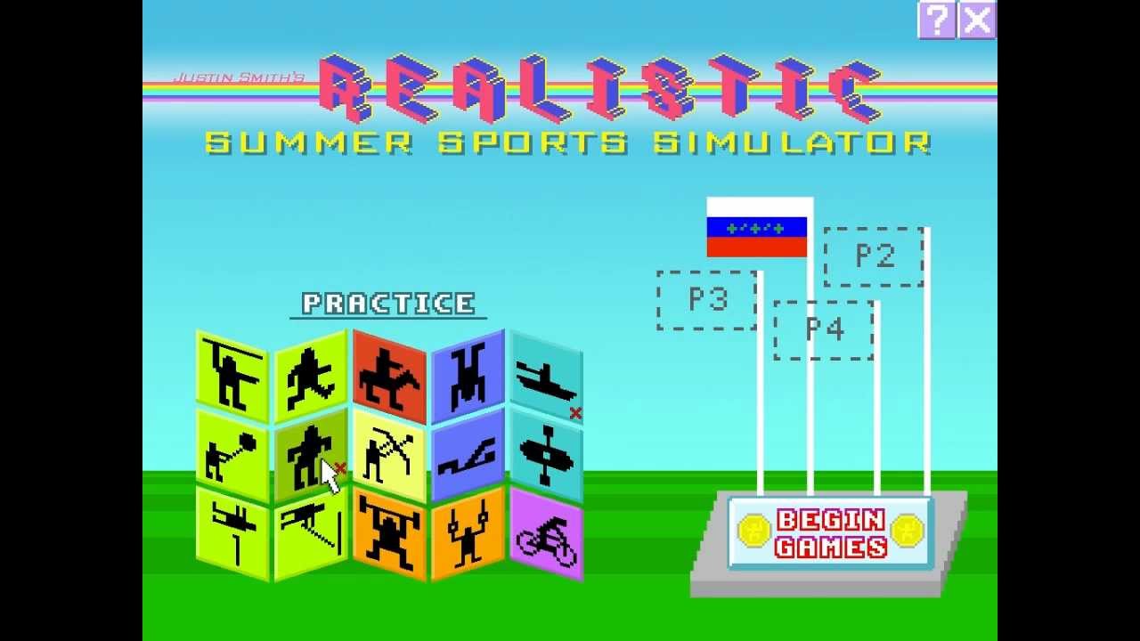 Обзор Realistic Summer Games Simulator - YouTube