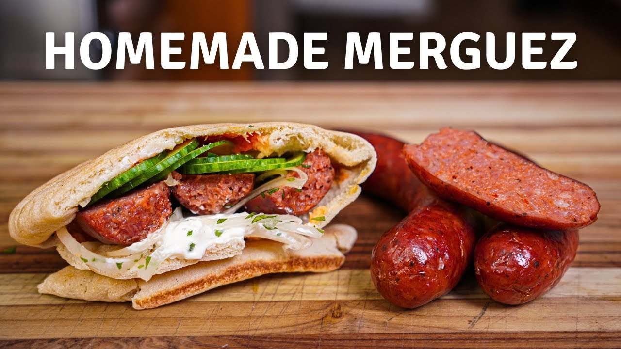EASY Homemade Merguez Sausage Recipe! | Knox Ave BBQ - YouTube
