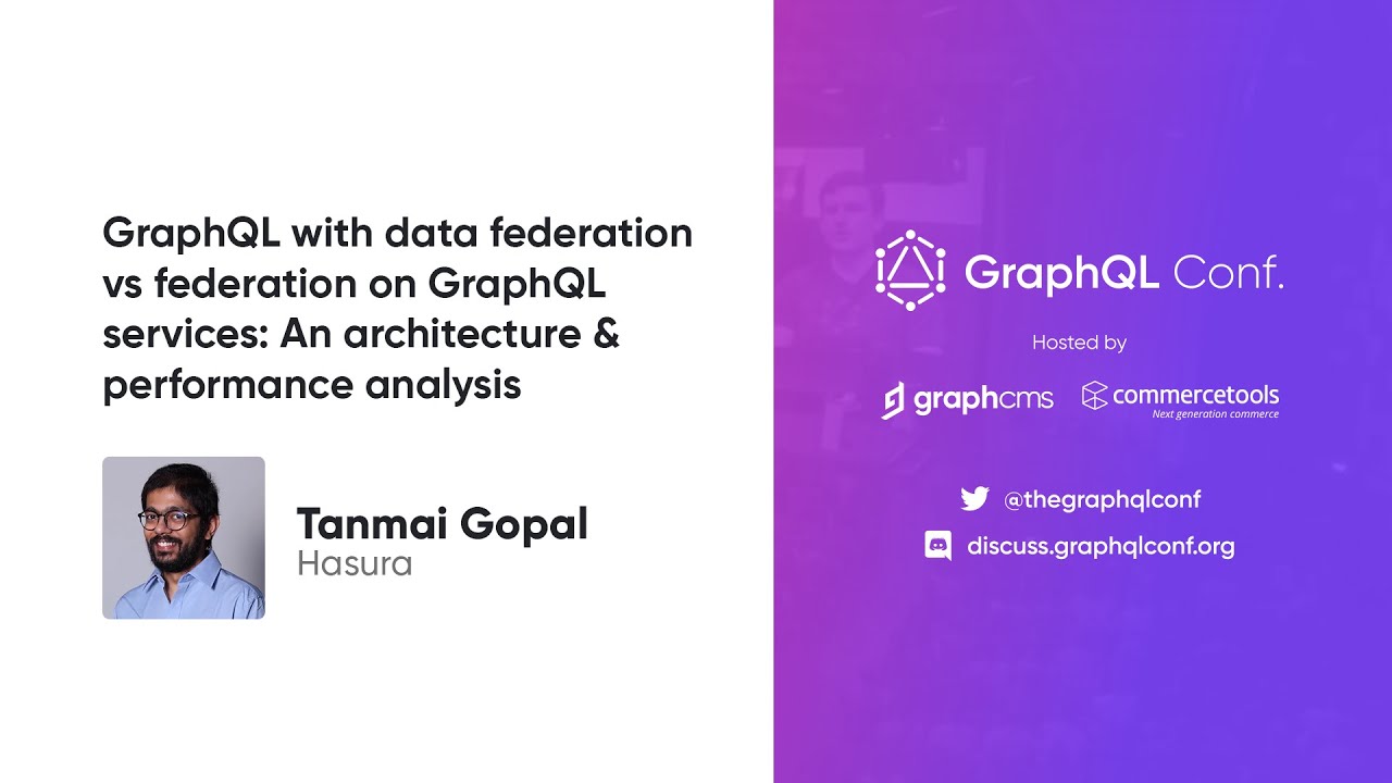 GraphQL with data federation vs federation on GraphQL services | Tanmai ...