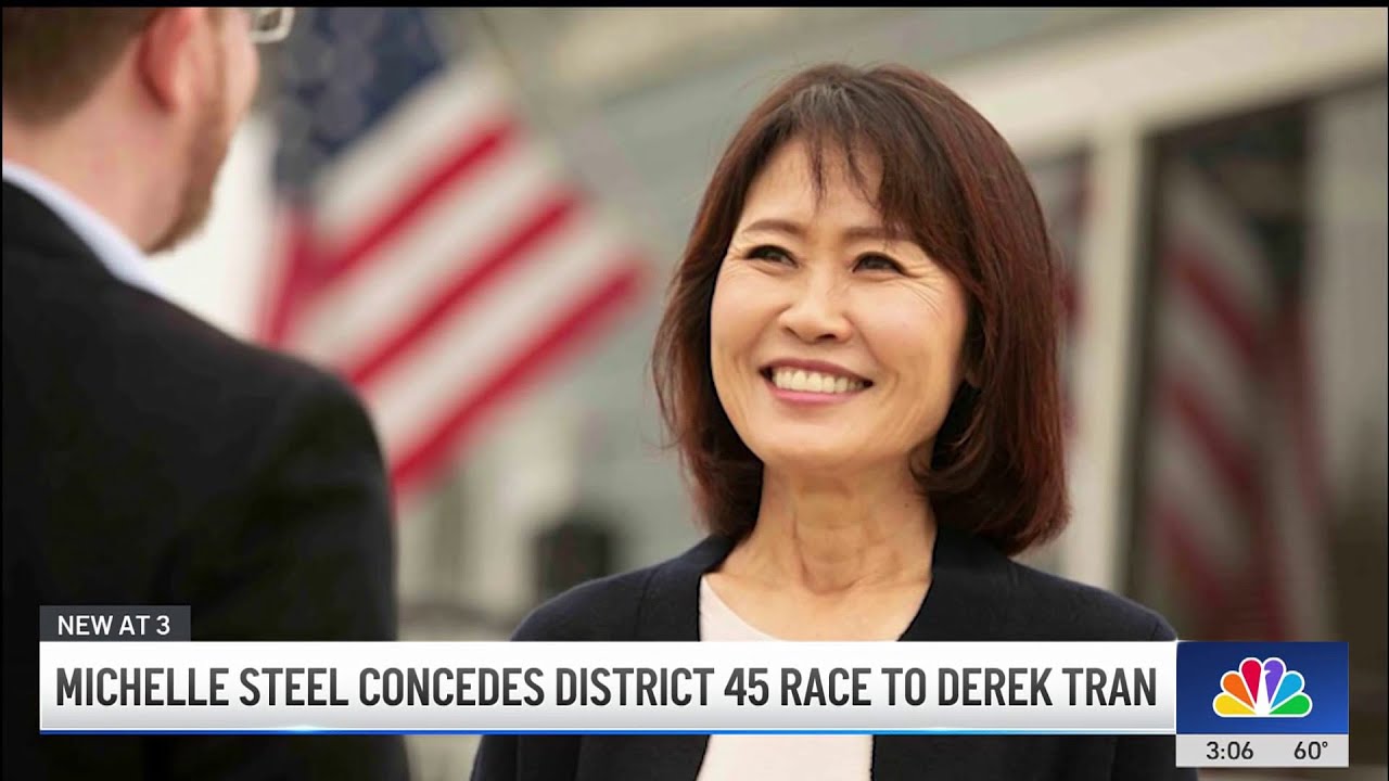 Rep. Michelle Steel loses hard-fought race for District 45 - YouTube