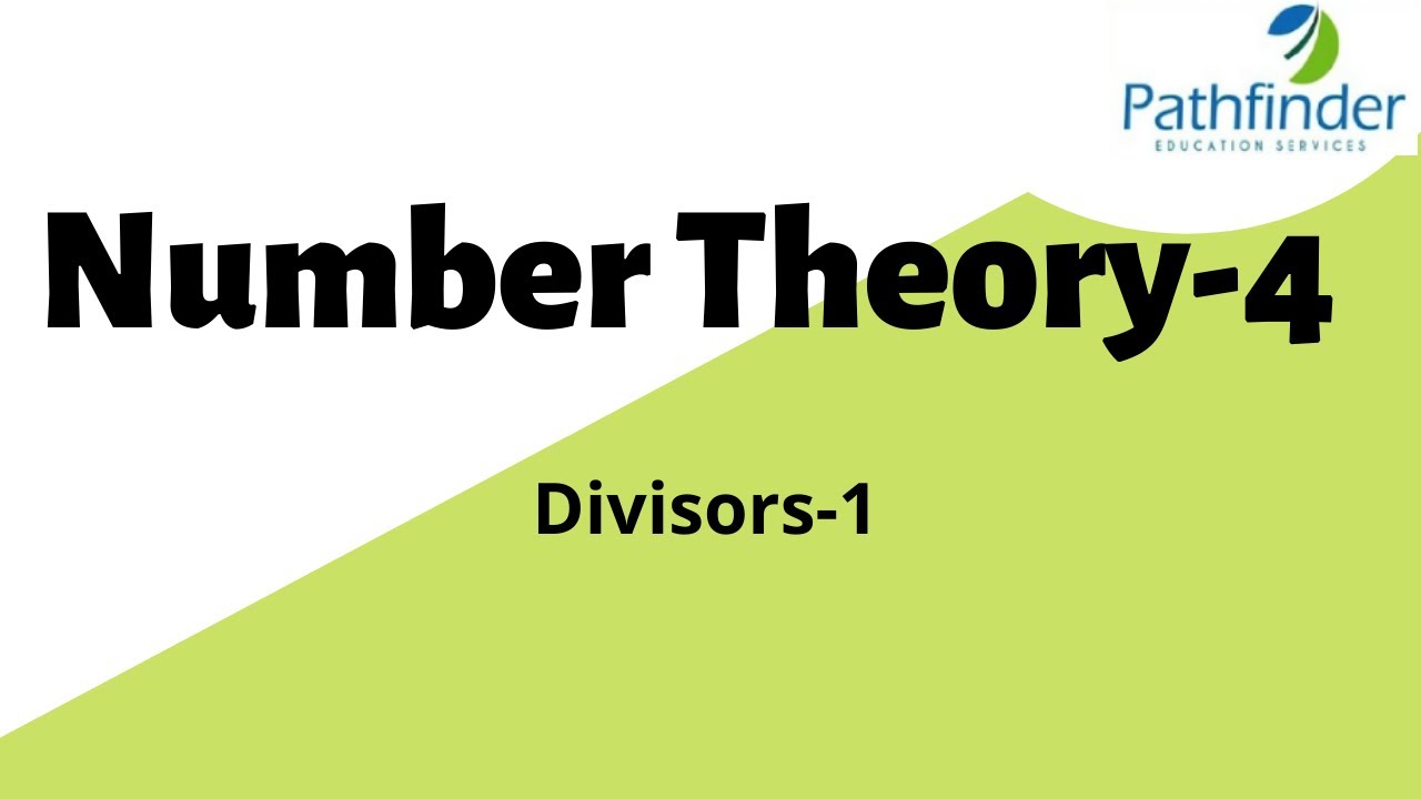Number Of Divisors Of A Given Number Youtube