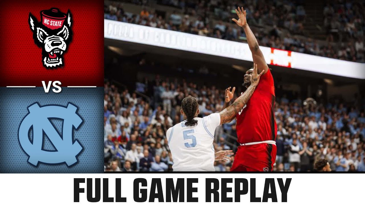 NC State vs. North Carolina Condensed Game | 2022-23 ACC Men’s ...