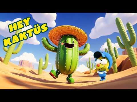 Hey Kaktüs 🌵🌵 YENİ (2026) 🎶 - Kral Şakir Mini #bebekşarkıları