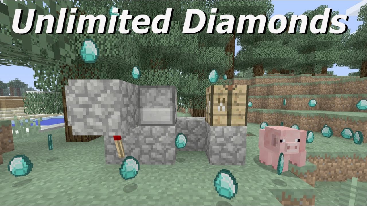 Minecraft Xbox 360 PS3 & Wii U - Unlimited Diamonds Dispenser Glitch ...
