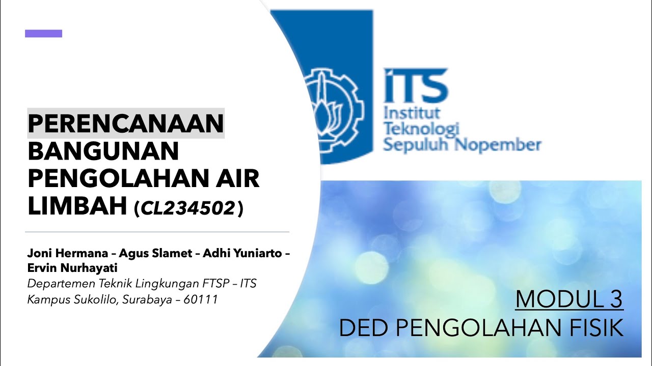 DED PBPAL Tahap I (Sumur Pengumpul) - YouTube