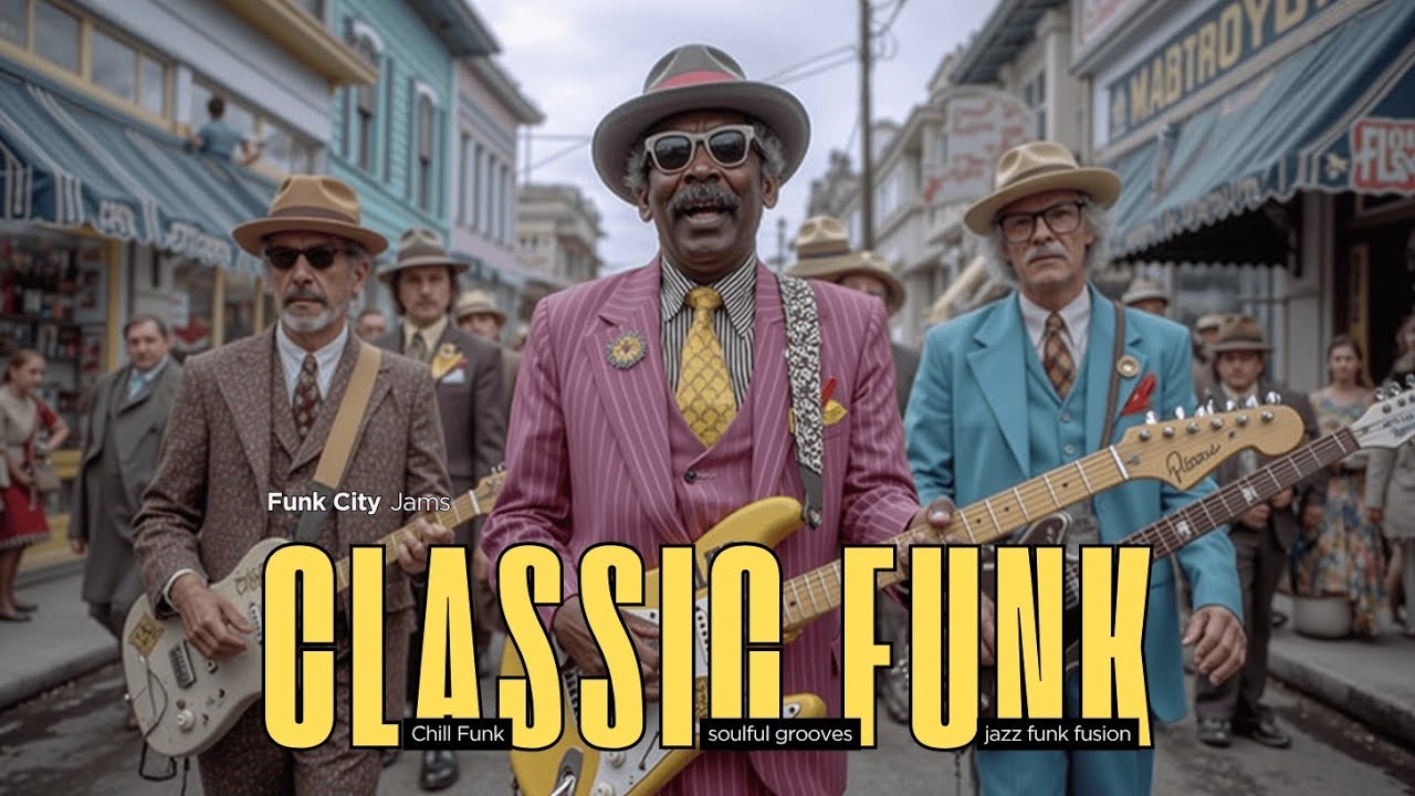 Get Down & Groovy Classic Funk Music Mix Best Funky Guitar Jams - YouTube
