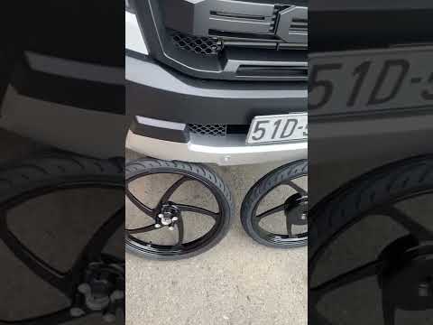 mâm rally thái 17in gắn vario Airblade vision rất đẹp - YouTube