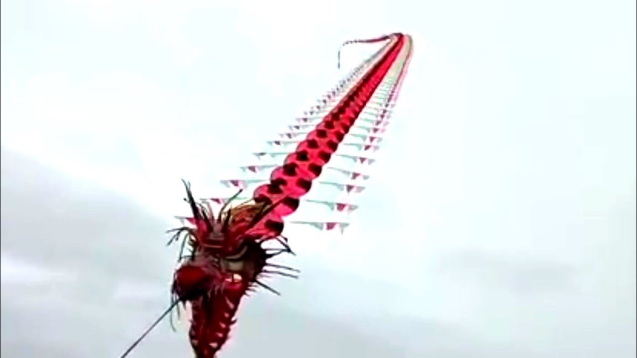 LAYANGAN NAGA TERBESAR DI DUNIA - YouTube