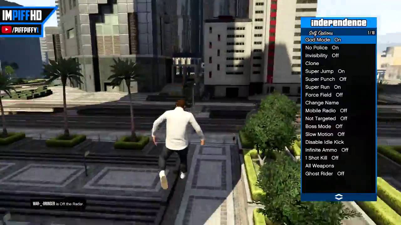 [PS3] Gta 5 Mod Menu! Independence v1.06 - YouTube