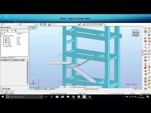 Autodesk-How To Draw Stair In Robot Autodesk-YouTube - YouTube