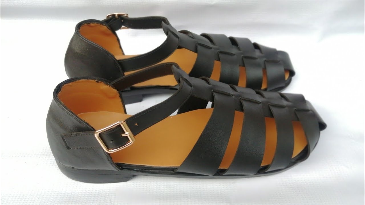 HOW TO MAKE HANDMADE SANDALS FROM SCRATCH: DIY SANDAL WELT SOLE - YouTube