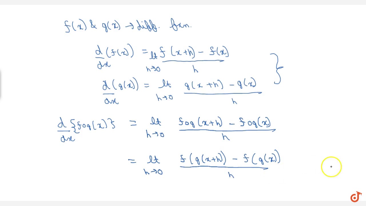 What is chain rule explanation? - YouTube