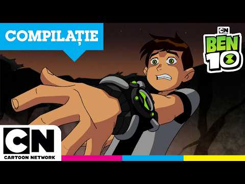 Ben 10 Classic | Sezonul 1: Ben găsește Omnitrix-ul! 🔥👽 (Episoadele 1–7) | Cartoon Network
