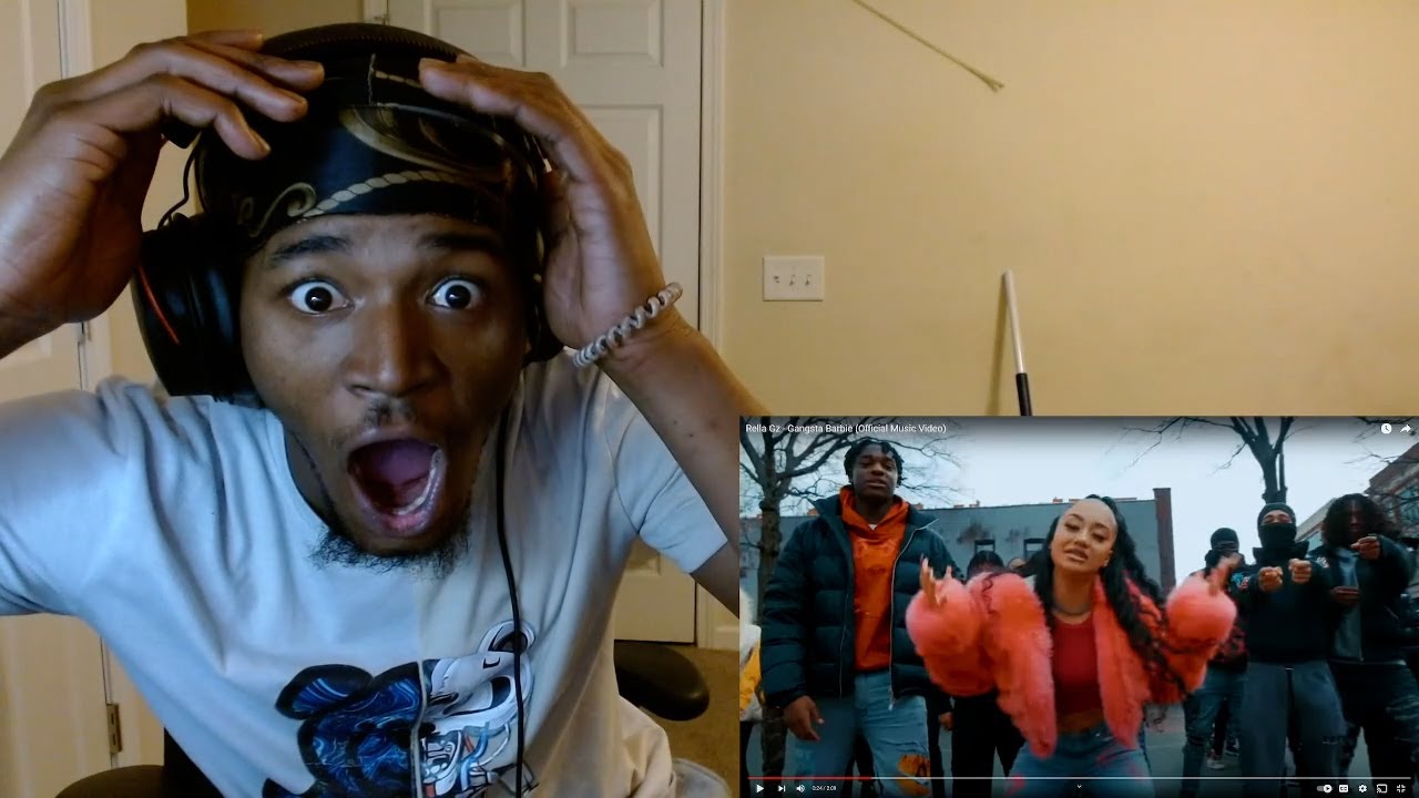 Rella Gz - Gangsta Barbie REACTION!! THE BEST GIRL DRILL RAPPER ...