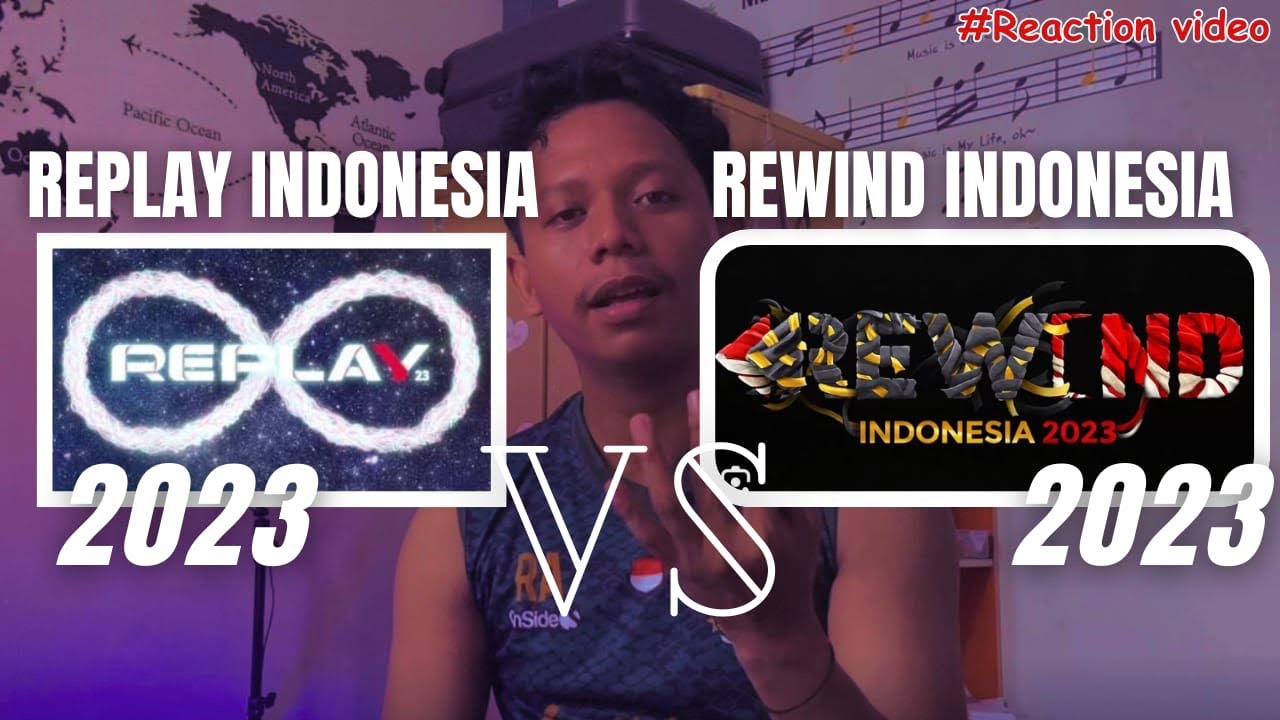 REWIND INDONESIA 2023 vs REPLAY 2023 manakah yang PALING BAGUS!!! | Reaction Video - YouTube