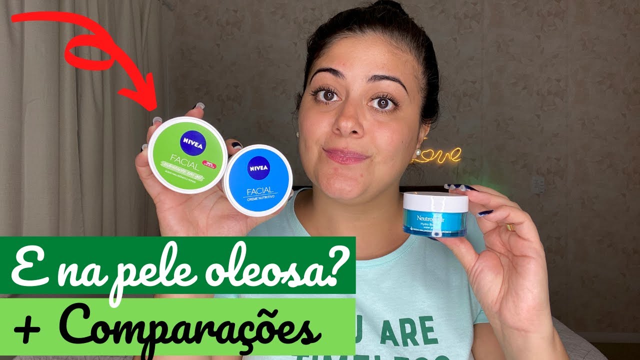 Resenha Nivea Facial Hidratante Gel Pele Oleosa e Comparações ...