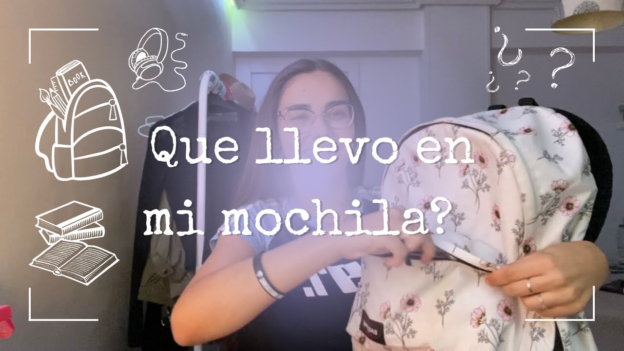 Que llevo en MI MOCHILA para clases? 2023 🤔🎒 - YouTube