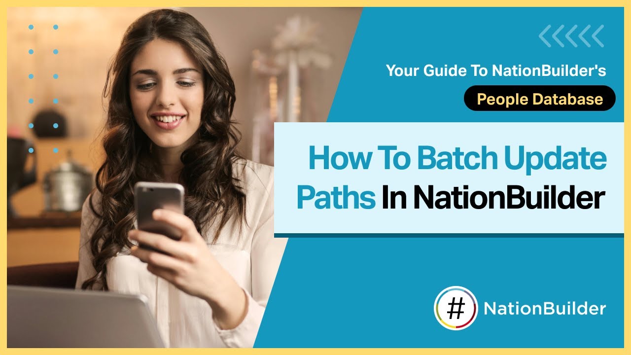 How to batch update paths in NationBuilder - YouTube