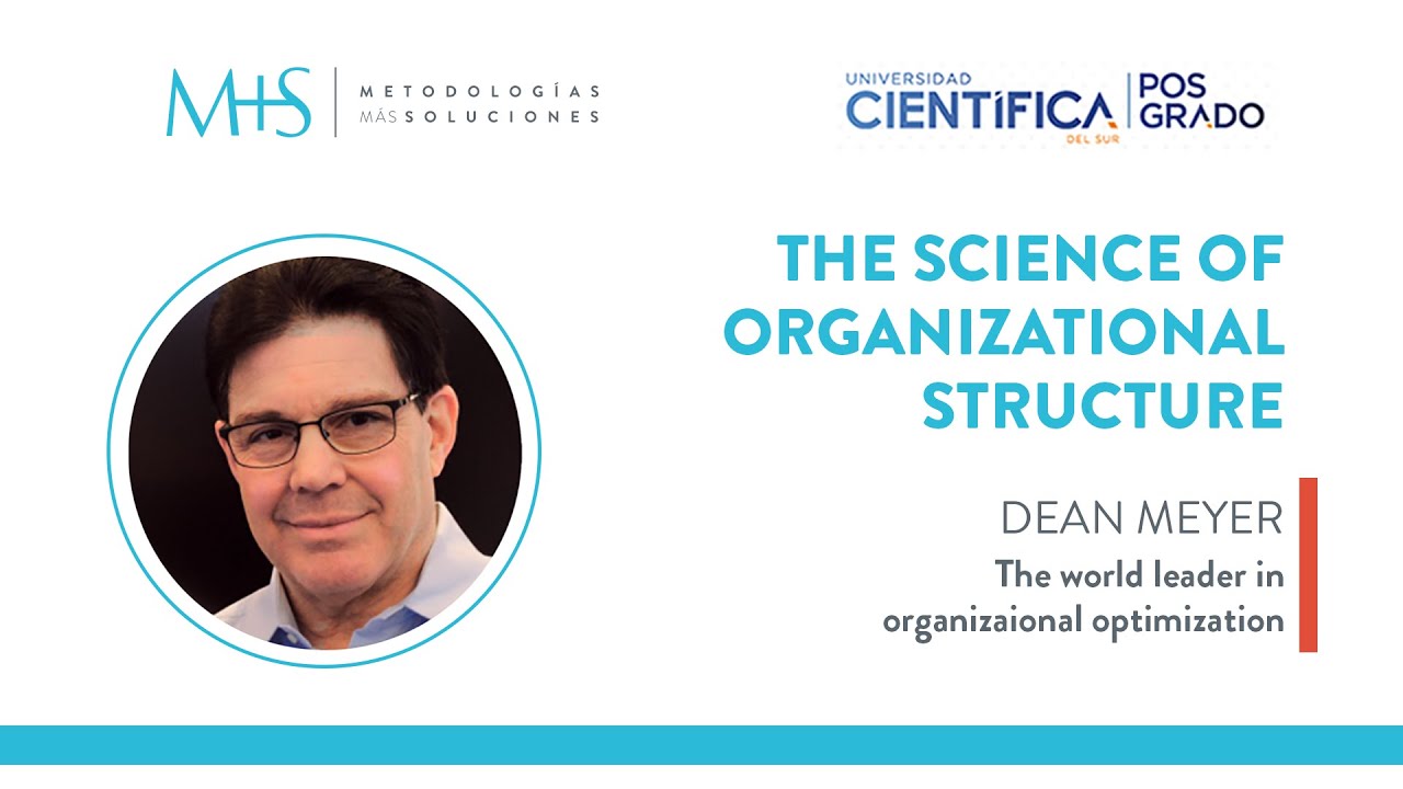 The science of organizational structure - Dean Meyer - YouTube