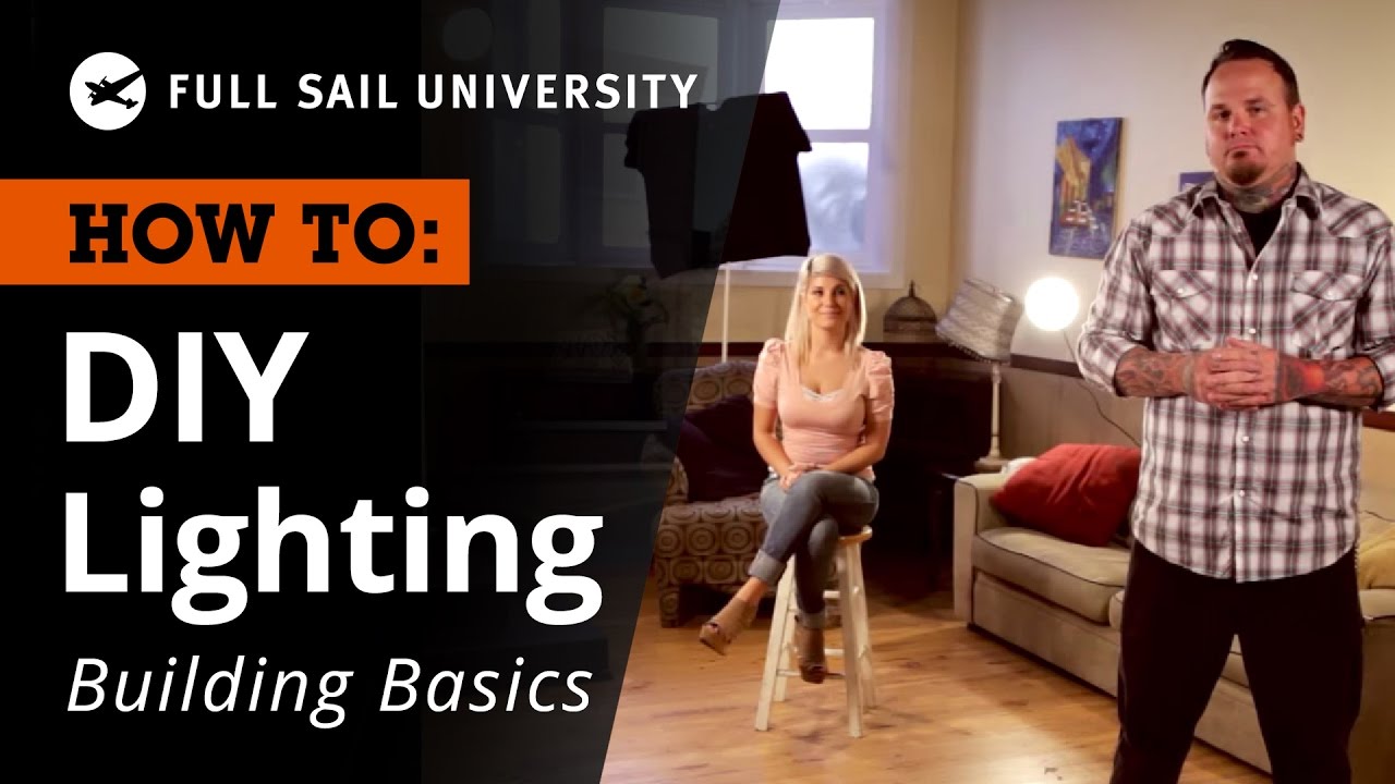 DIY: Make Your Own Basic Lighting Kit at Home - YouTube