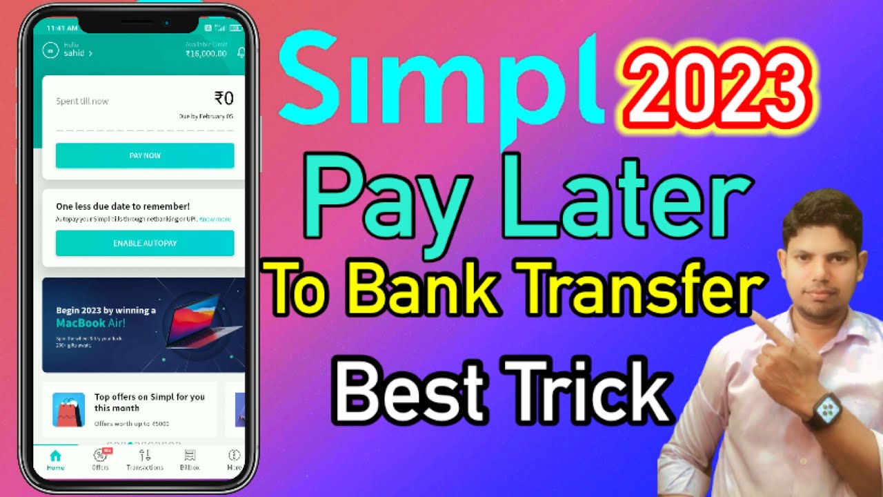 Simpl Pay Later To Bank Transfer | Simpl Pay Later To Bank Account ...