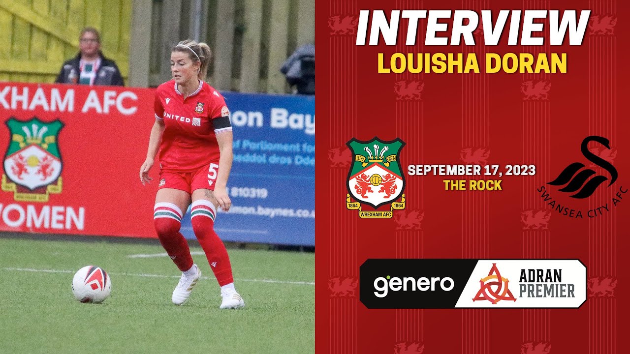 Interview | Louisha Doran after Swansea City - YouTube