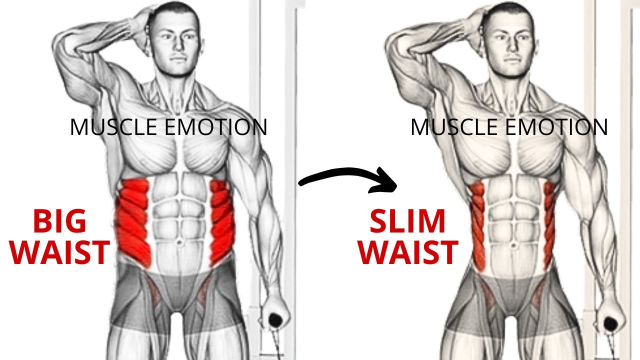 SLIM your waist with this 7 best exercises for the obliques - YouTube