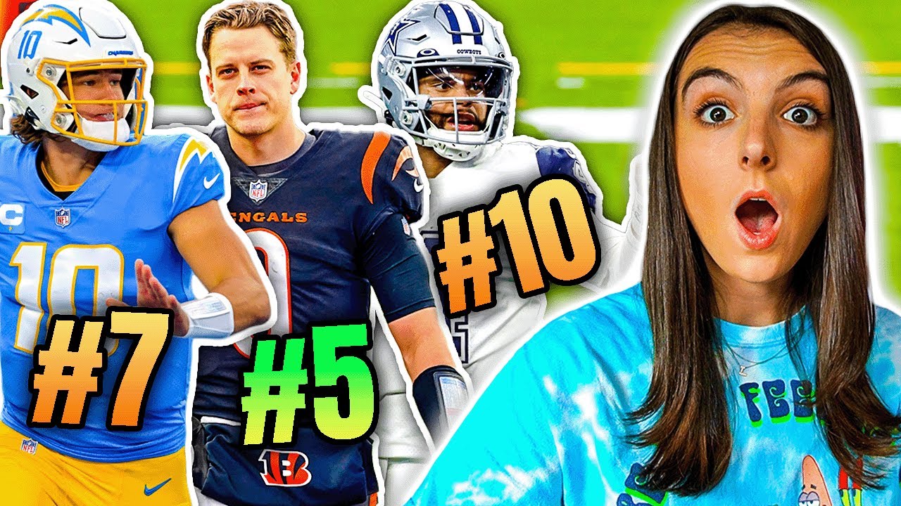 Reacting to ESPN's QUESTIONABLE Top 10 NFL Quarterback Ranking - YouTube