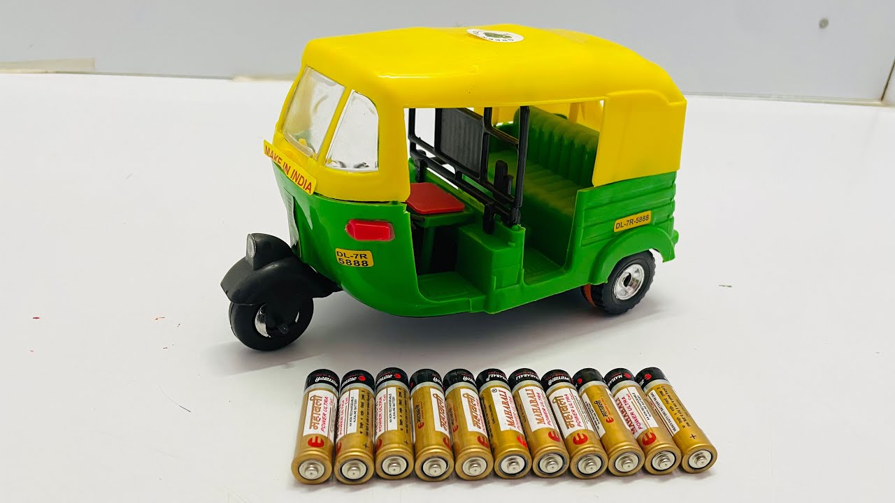 02 Minutes Satisfying with Unboxing / Indian auto, Richa with 3 tires ...