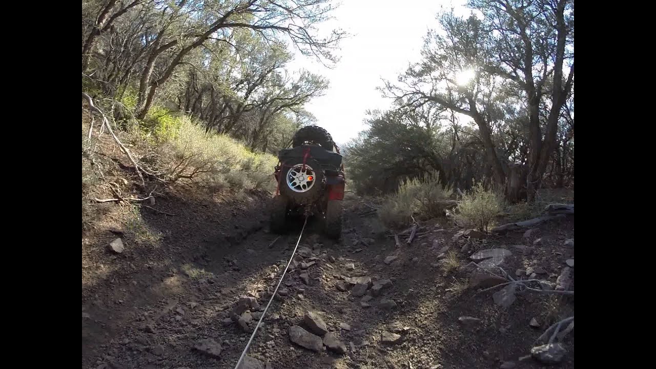 ATV Recovery on Monroe Mountain (Part 2 of 2) - YouTube