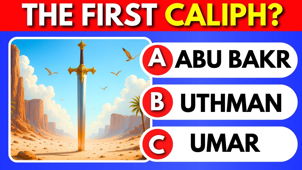 Guess The Sahaba Quiz | Islam Quiz - YouTube