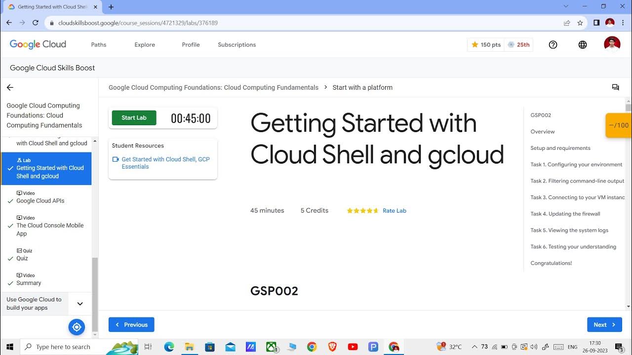 Getting Started with Cloud Shell and gcloud || Lab Solution | Step-by-Step Tutorial || GDSC 2023 ...