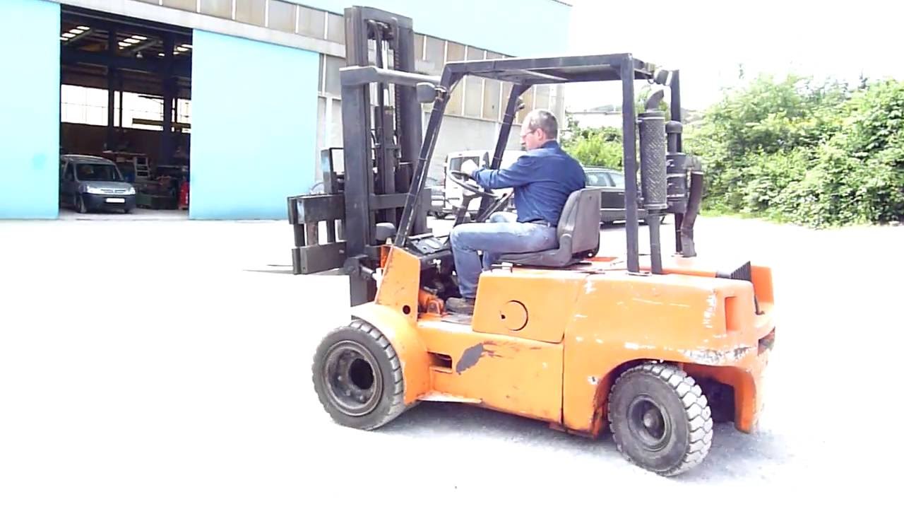 Forklift - Balkancar Record DV1792 - YouTube