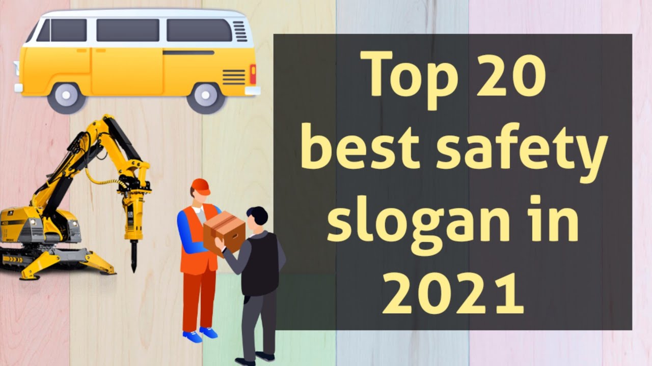 Top 20 best safety slogan in 2021. Safety day slogan. Industrial safety ...