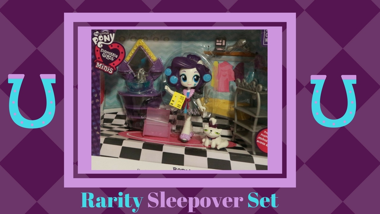 My Little Pony Rarity Sleepover Set - YouTube