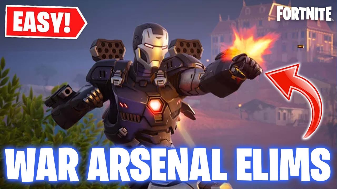 Eliminate Opponents with War Machine's Arsenal | Fortnite Storyline ...