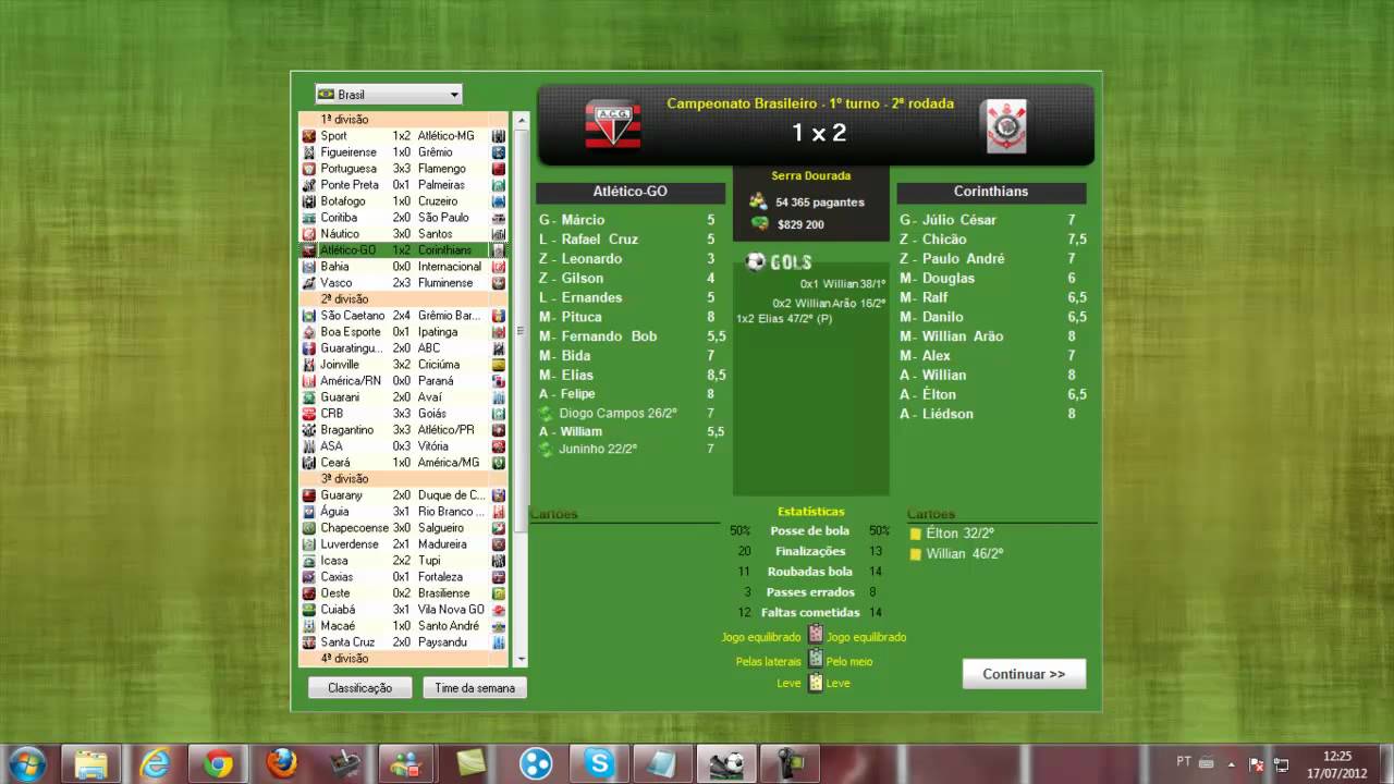 Brasfoot Gameplay (Tatica Quase Infalível) - YouTube