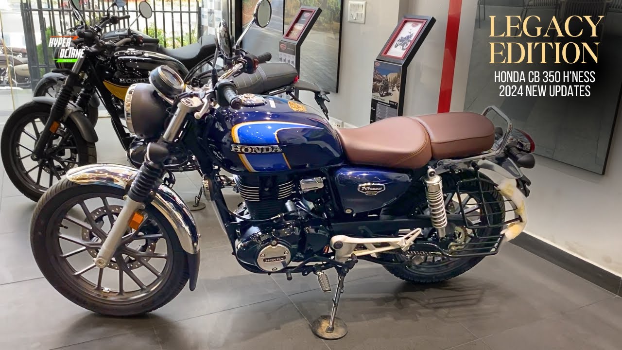 Honda H'ness CB350 Legacy Edition 2024 Full Detailed Review With New ...