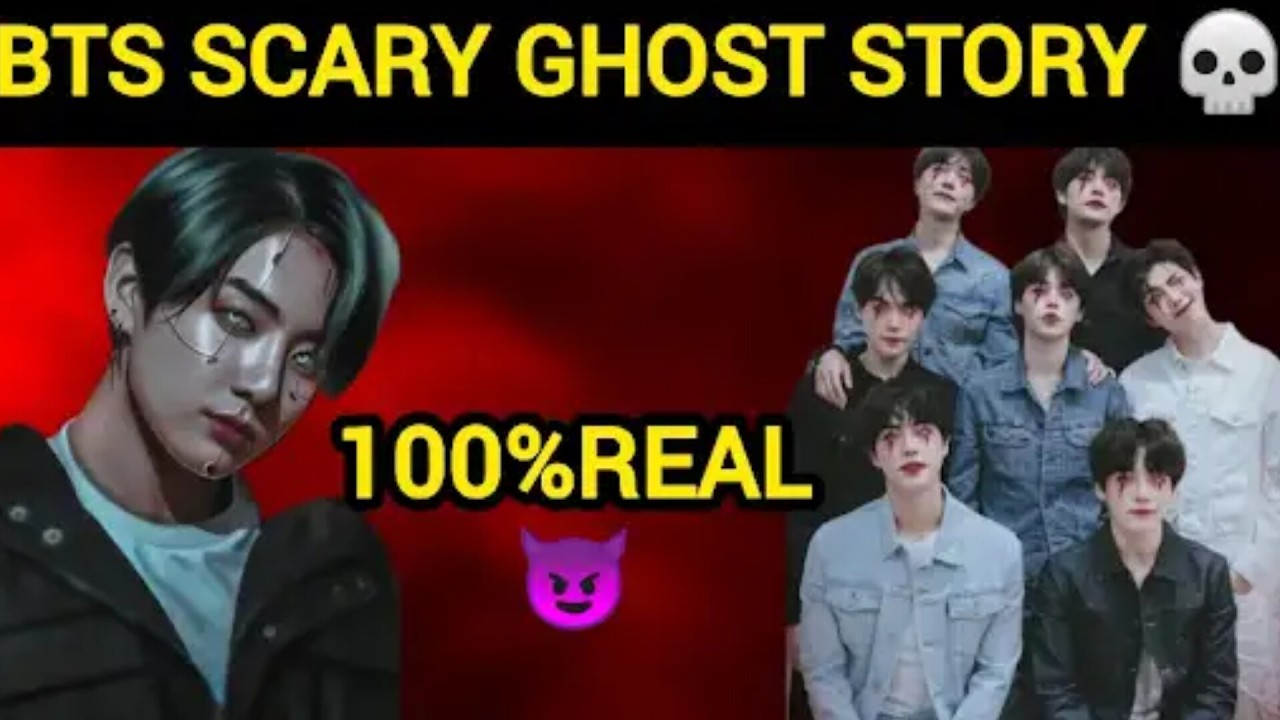 BTS Real Scary Story 🤯 Real Ghost in BTS Studio 😯 BTS Horror Story 😱 ...