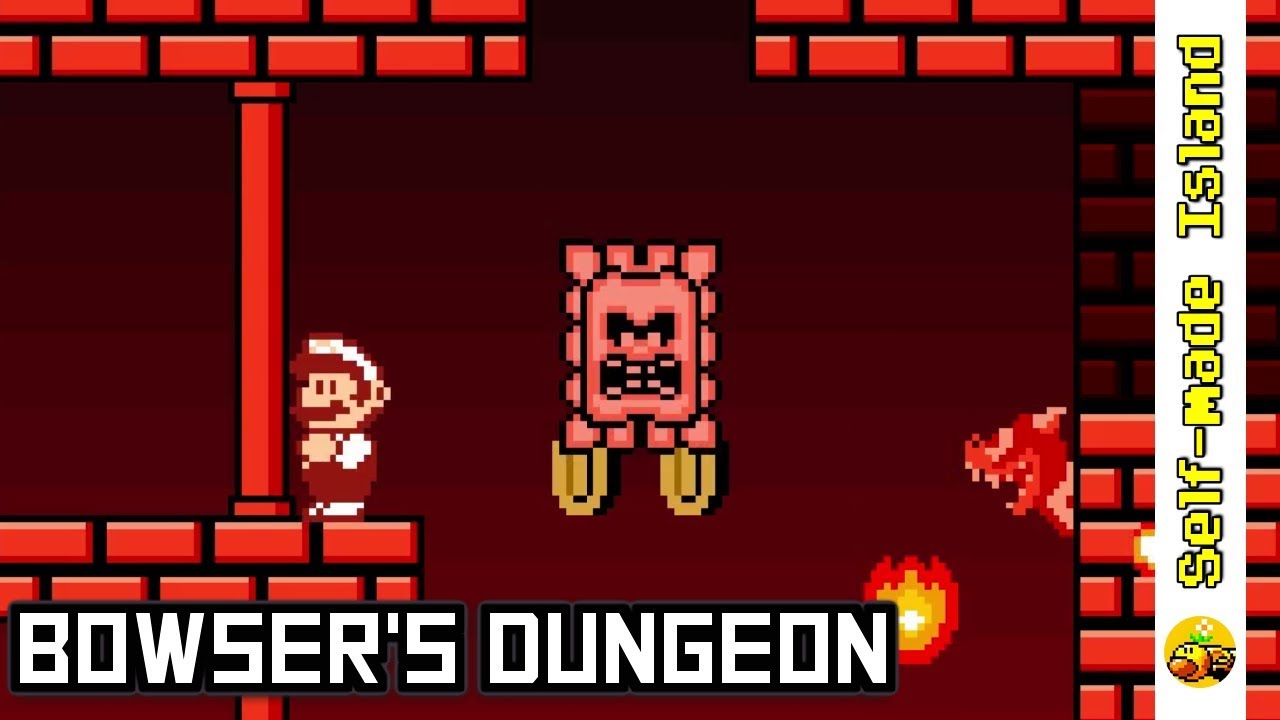 Bowser's Dungeon • Super Mario World ROM Hack - YouTube