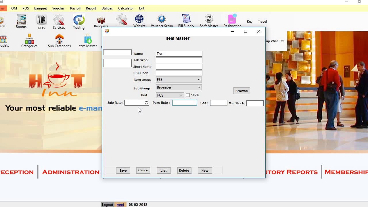 Item Master Creation - YouTube