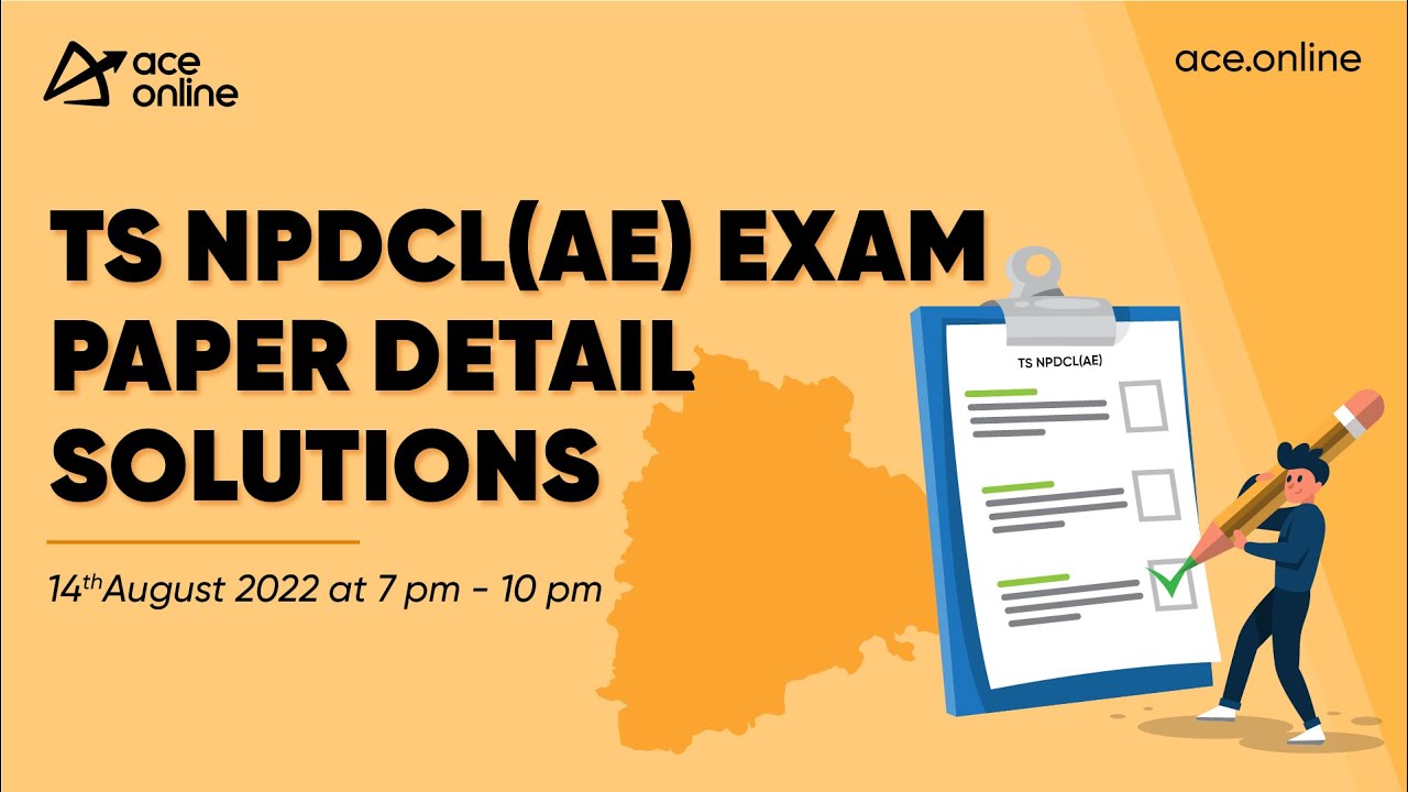 TS NPDCL(AE) Exam Paper detail Solutions By ACE Experts | ACE Online ...